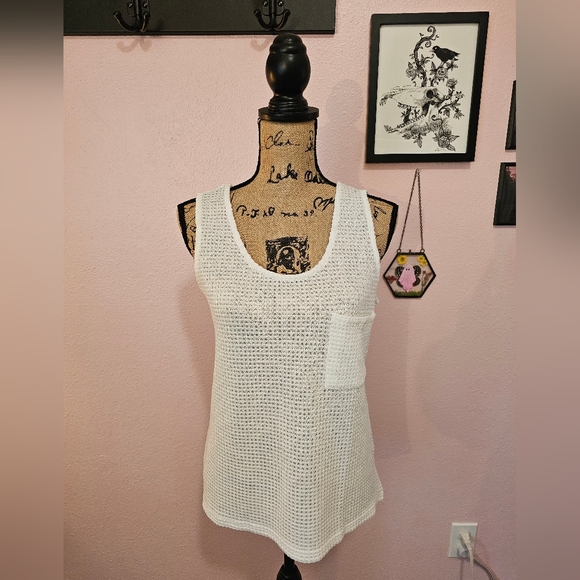 Tops | Waffle Knit Tank | Poshmark